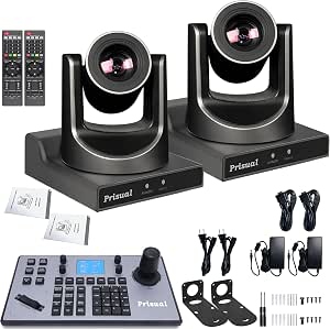 Amazon.com : Prisual 20X PTZ Camera Bundle with HDMI/SDI/USB/IP ...