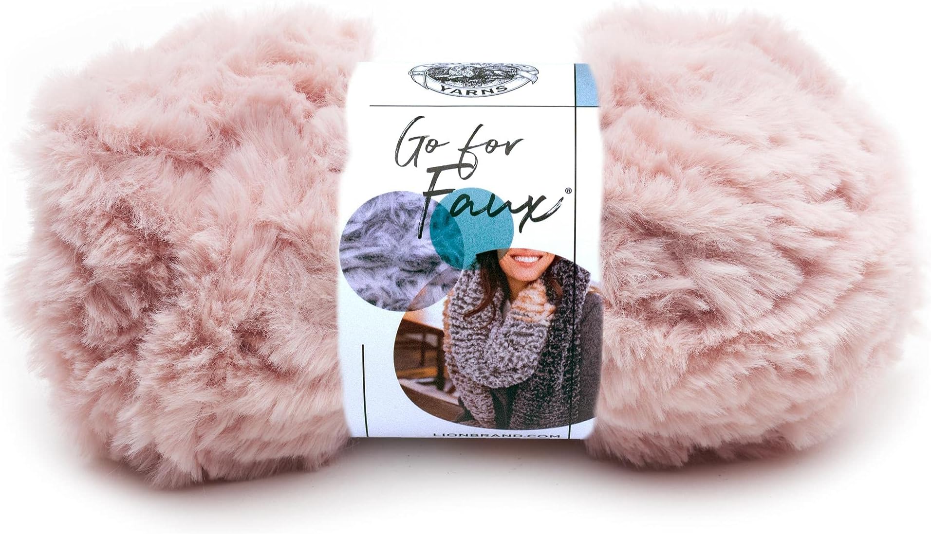 Amazon.com: Lion Brand Fun Fur Yarn - Rainbow