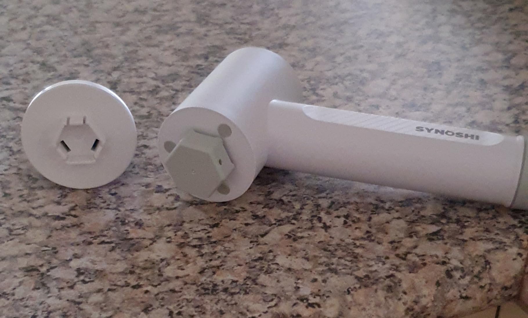 SYNOSHI Cone Brush Heads (2 Units) for Electric Spin Scrubber The ...