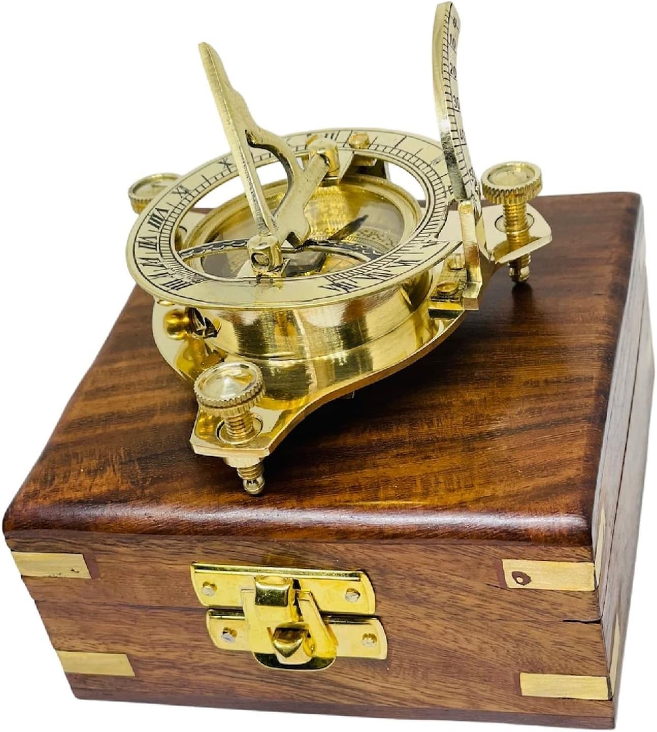 3″ Brass Compass,Sundial Maritime Nautical Vintage Antique Nautical ...