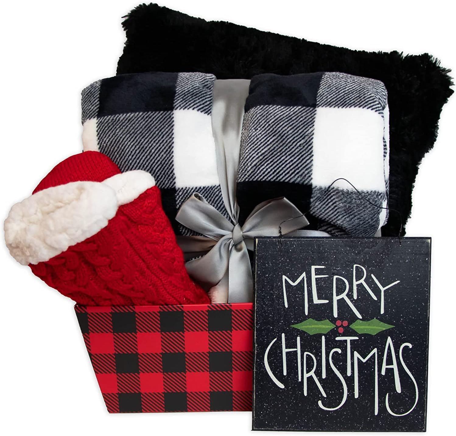 Amazon.com: Chameleon Colors Cozy Set - Fuzzy Blanket & Socks Set for ...