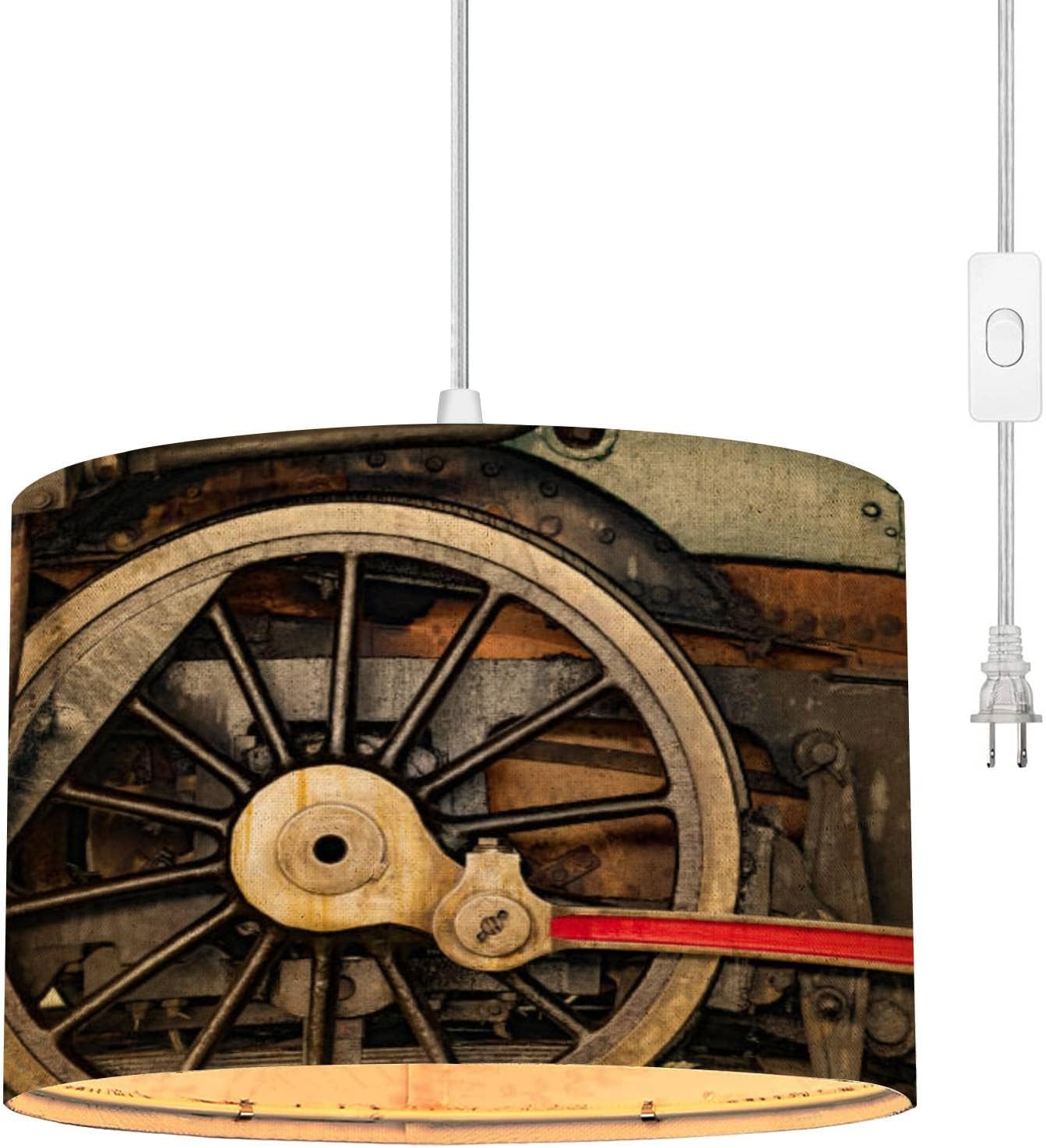 Plug in Pendant Light Old train locomotive Hua Lamphong Railway Station ...