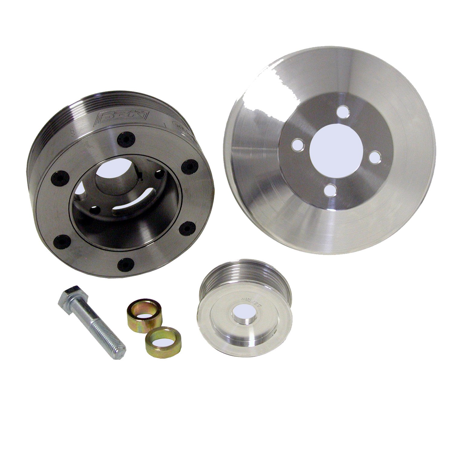 BBK 96-01 Mustang 4.6 GT Cobra Underdrive Pulley Kit - Lightweight CNC ...