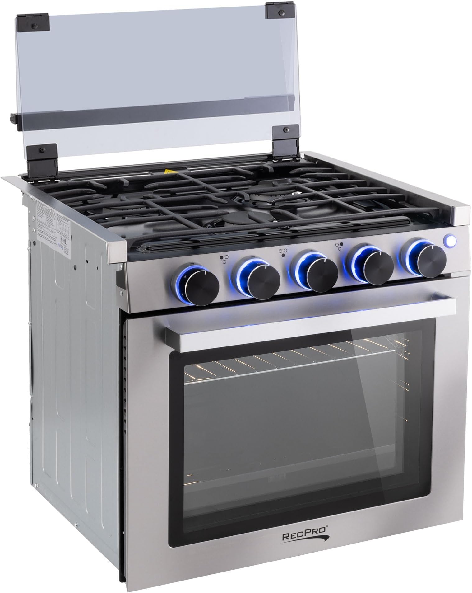 Amazon.com: RecPro RV Stove | Gas Range 21" Tall | Optional Vented ...