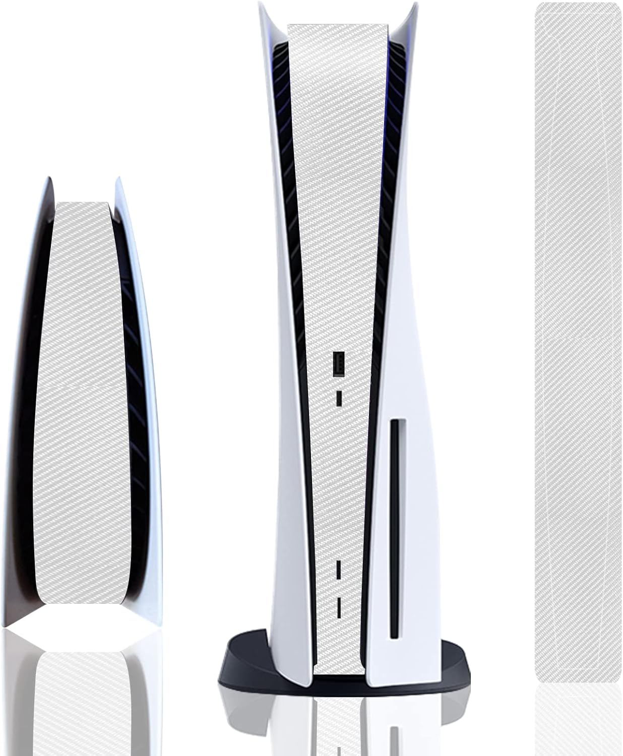Amazon.com: for PS5 Console Middle Skin, Slim Anti-Scratches PS5 Center ...