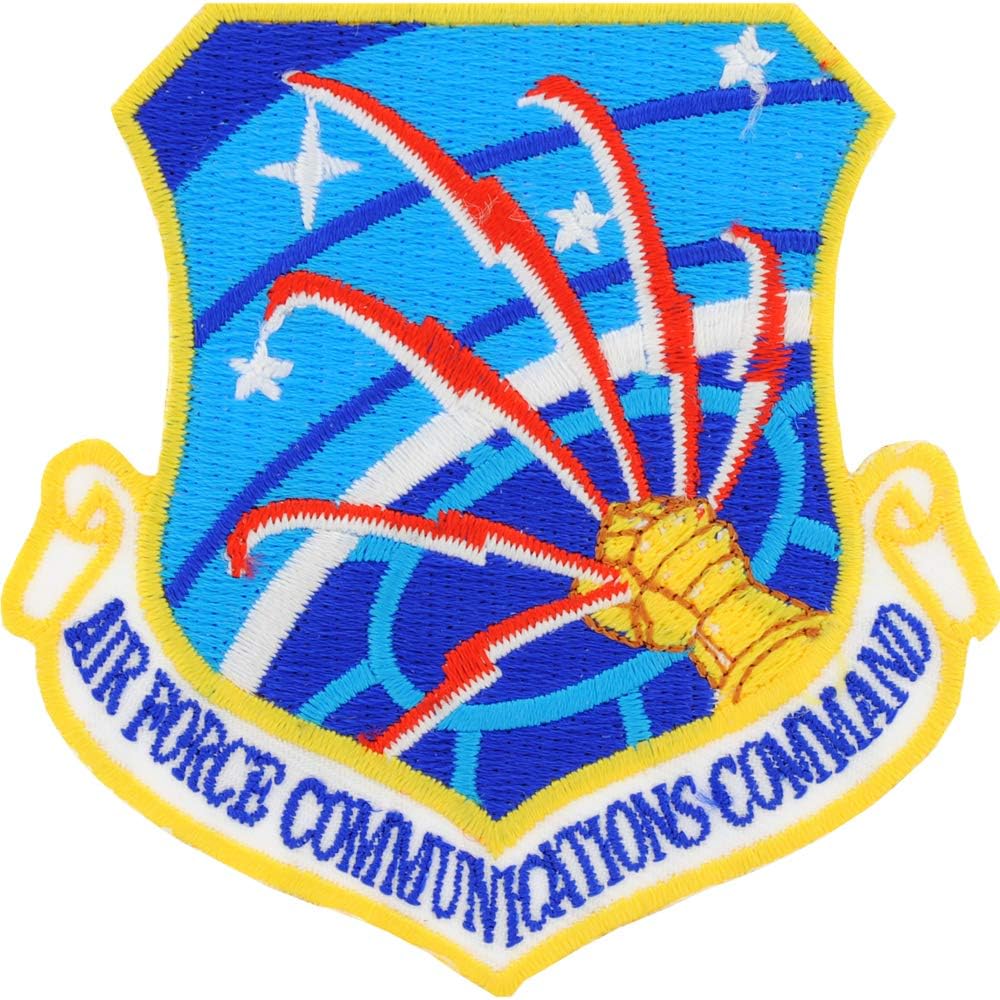 Amazon.com: US Air Force Communications Command Patch : Clothing, Shoes ...