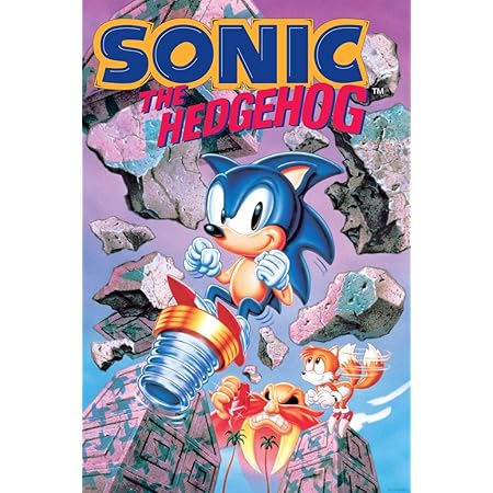 Pyramid America Sonic The Hedgehog Sonic 3 Box Art Sega Video Game ...