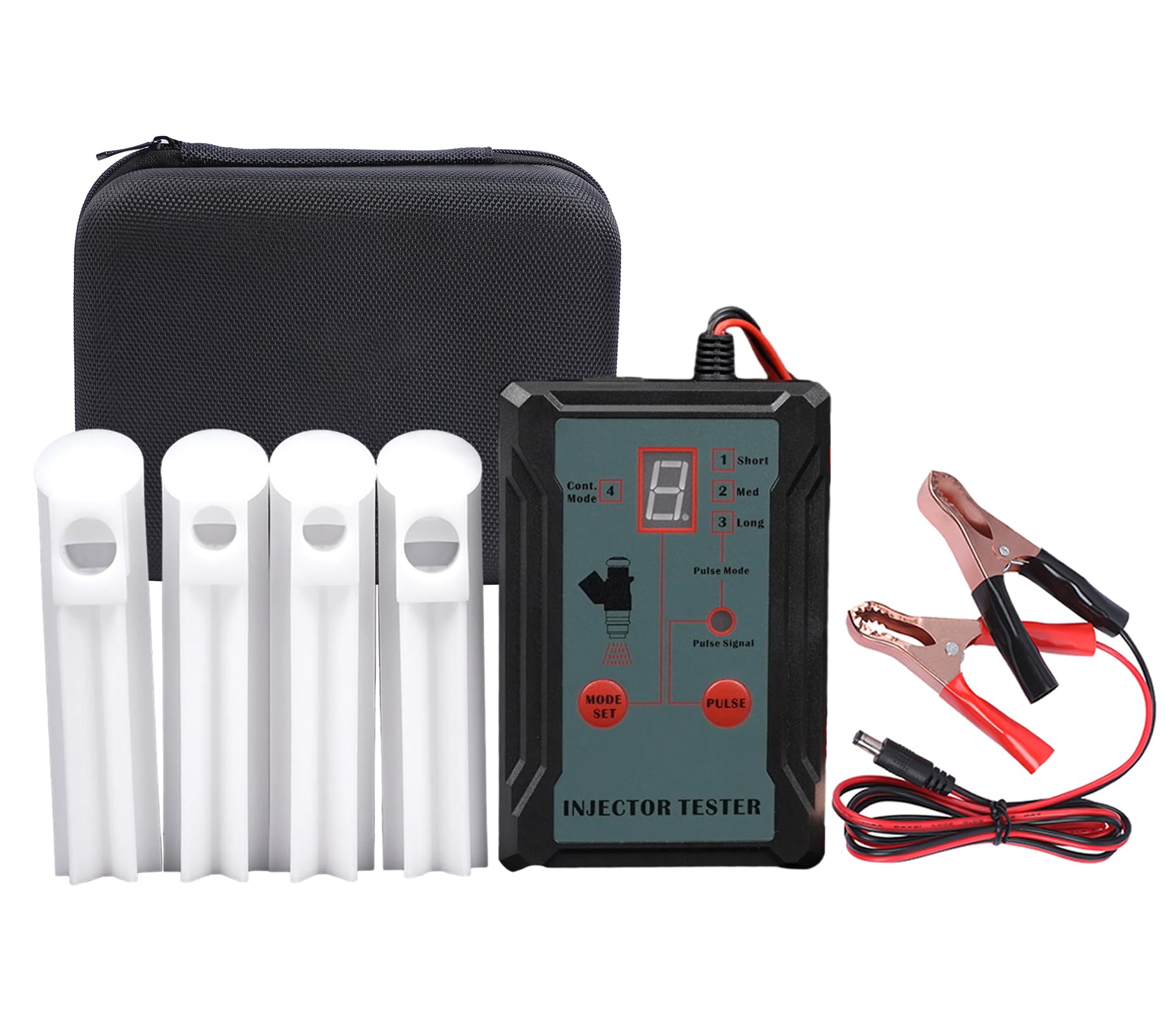 Snapklik.com : MOTOCOCHE Fuel Injector Tester Cleaner Tool Kit 8 Pulse ...