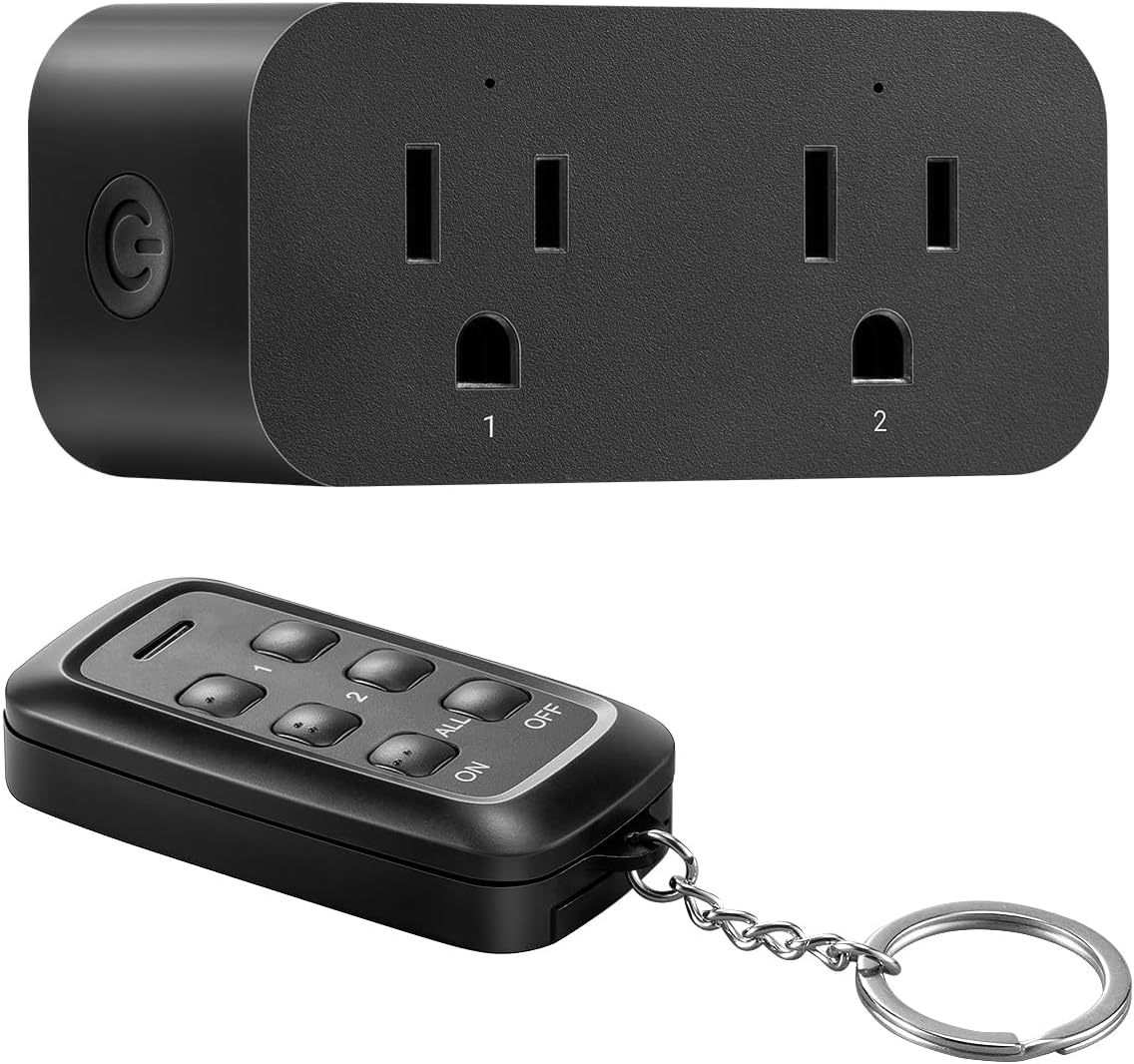 Wireless Appliance Remote Control Lamp Light Switch - Wall Light ...