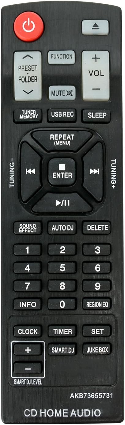 Amazon.com: AKB73655731 Replacement Remote Control Applicable for LG CD ...