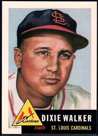 Amazon.com: 1991 Topps Archives 1953 Reprint Baseball #190 Dixie Walker ...