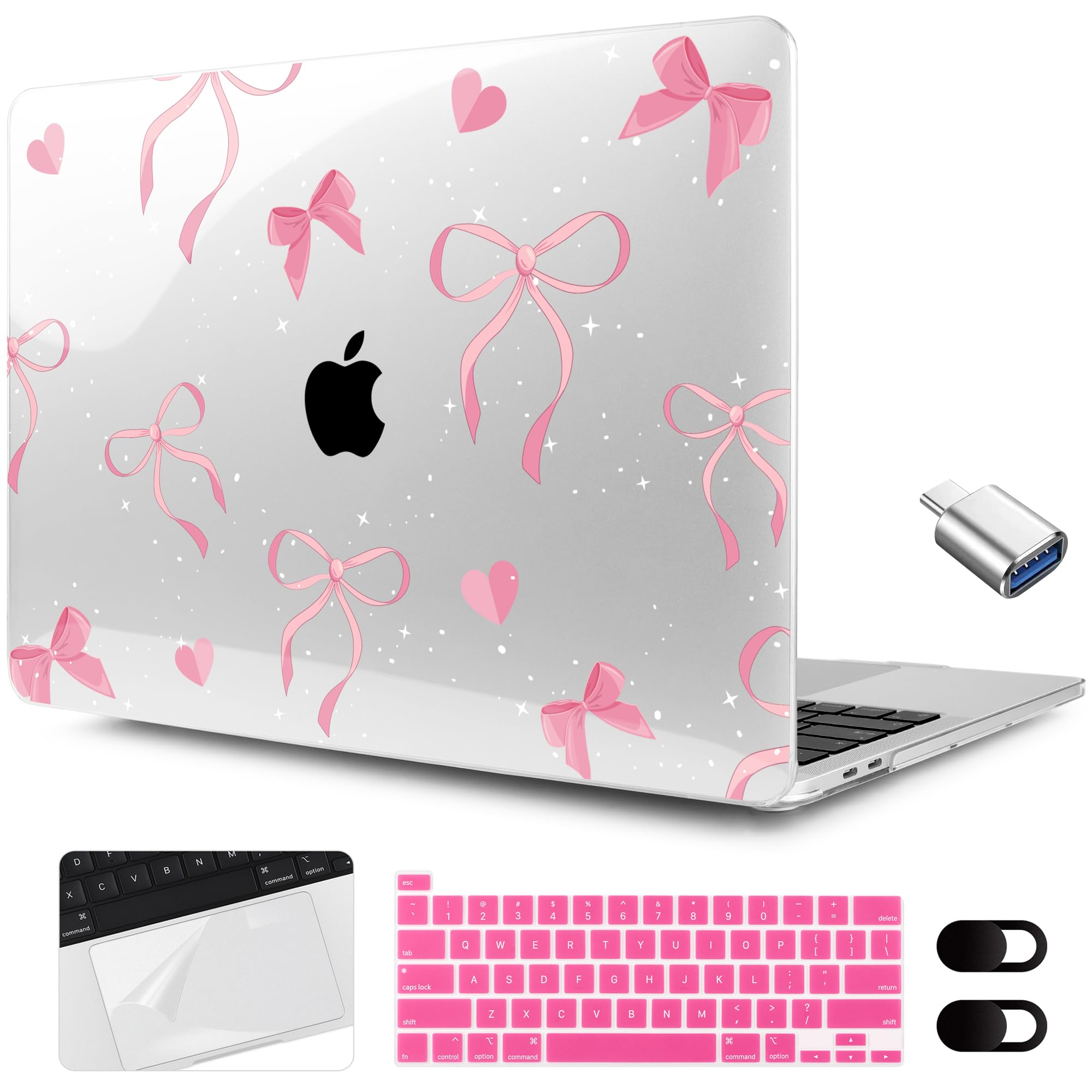 Amazon.com: MEEgoodo for MacBook Pro Case 13 inch 2022 2021 2020 A2338 ...