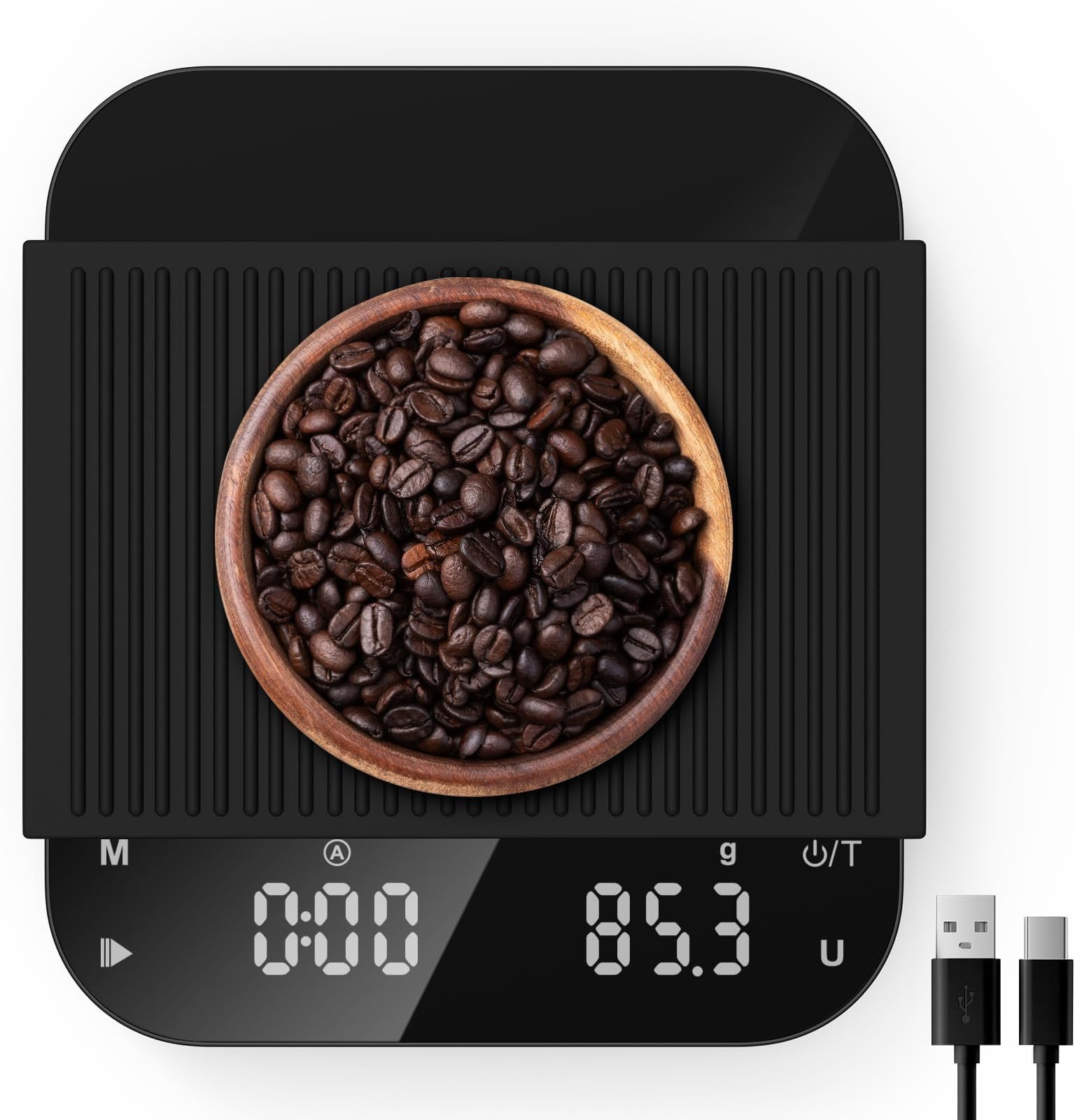 Digital Coffee Scale with Timer, [0.1g/3KG ] Diyife High Precision Pour ...