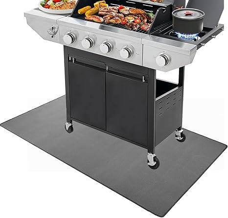 Amazon.com: LYEMAT Under Grill Mat for Outdoor Grill, 38 x 30 inches ...