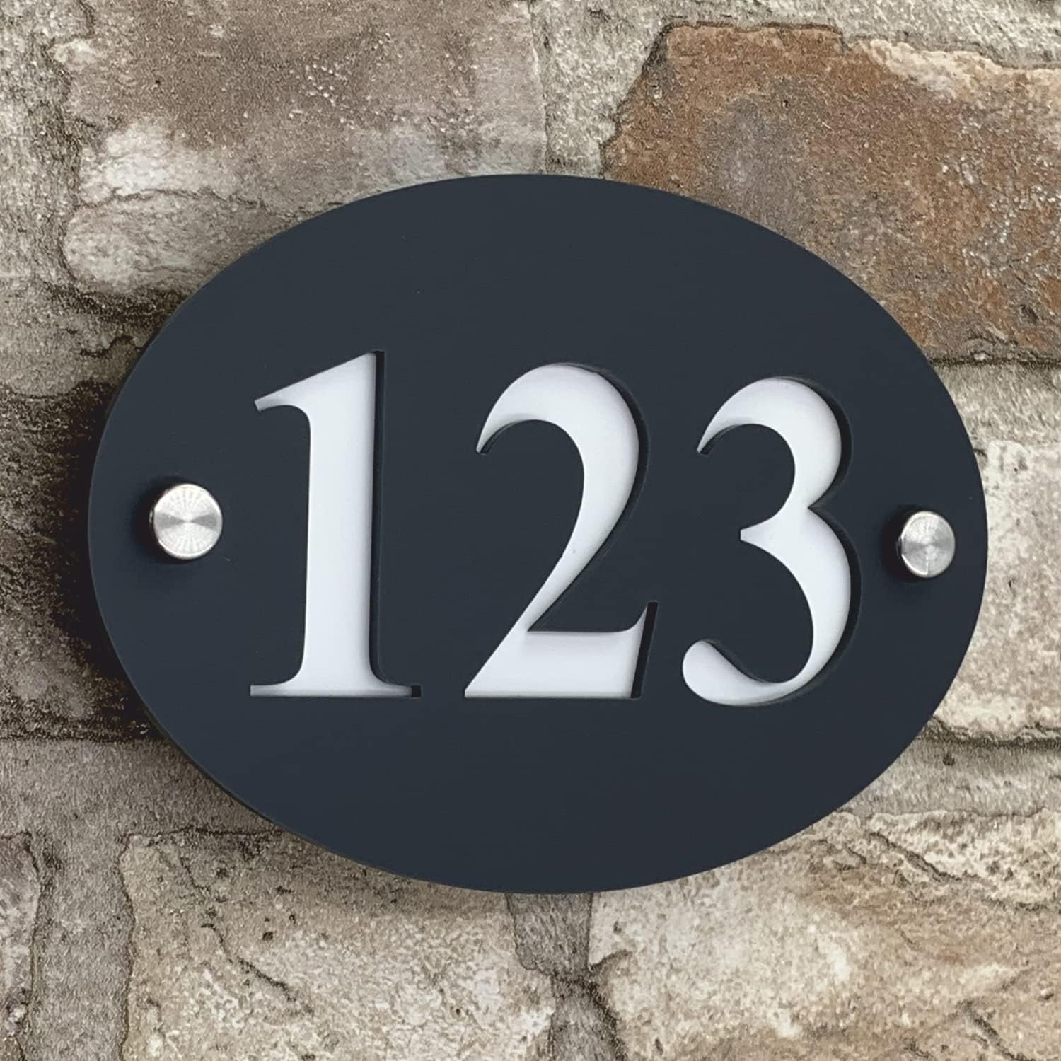 The House Sign Company - Cheltenham House Number Plaques for Outside ...