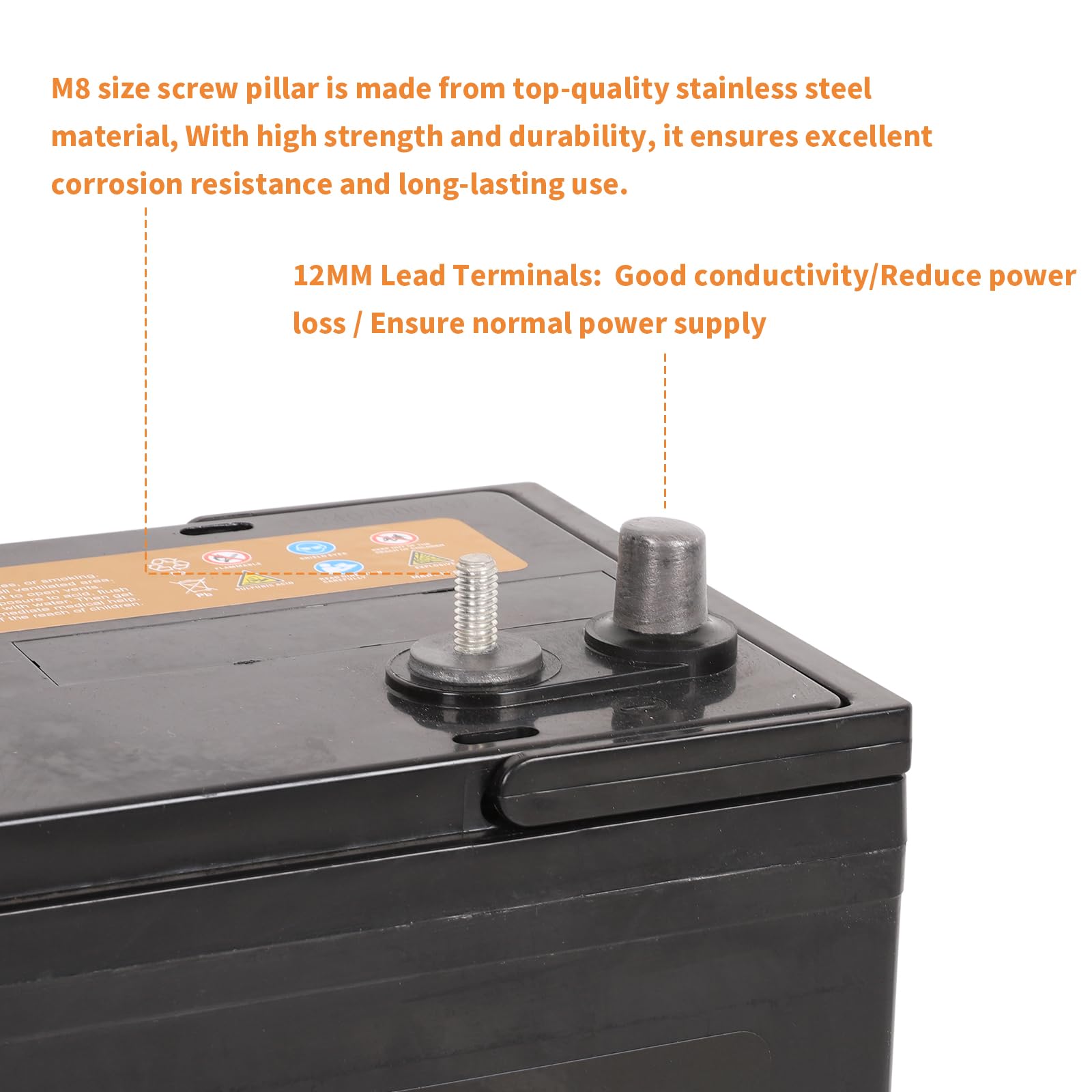 Snapklik.com : Weize Dual Purpose AGM Battery BCI Group 27M