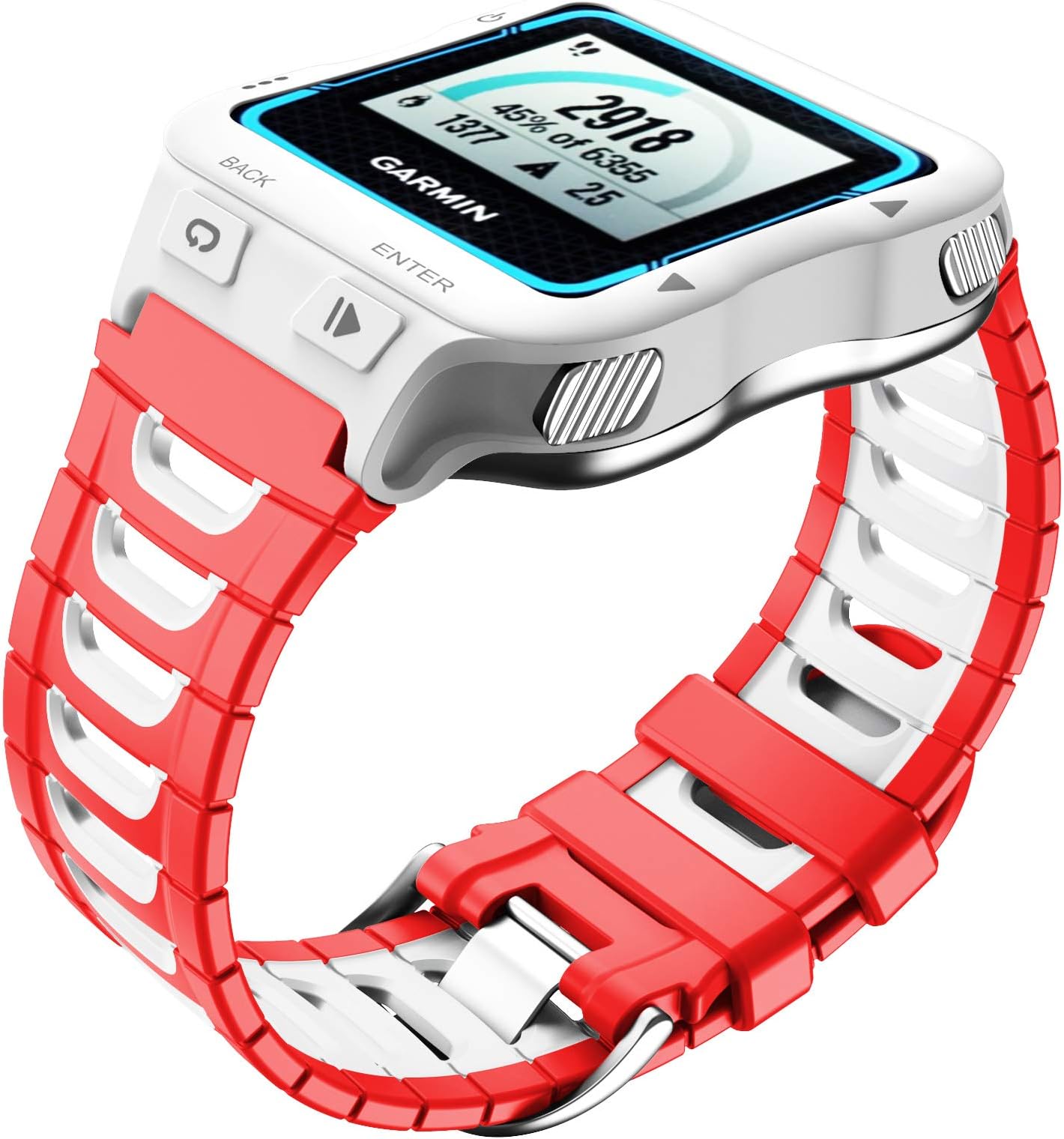 Amazon.com: Garmin Forerunner 920XT Replacement Bands (White/Red ...