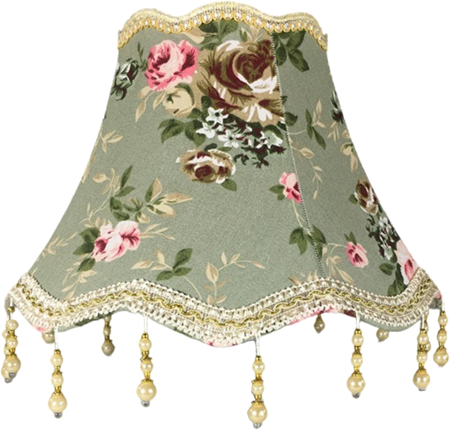Fabric Vintage Lamp Shade: Small Floral Lamp Shade for Table Lamps ...