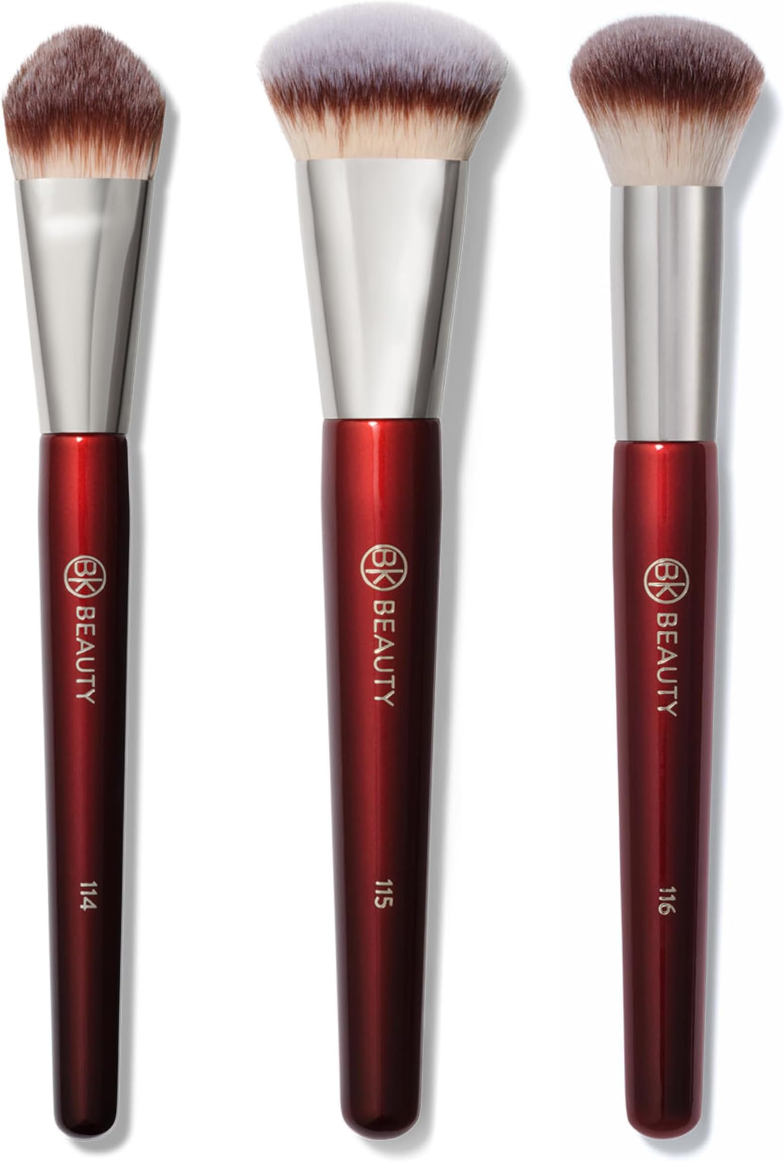 Amazon.com: BK Beauty Core Complexion Trio Makeup Brushes Set (3PC) – Foundation, Concealer, and ...