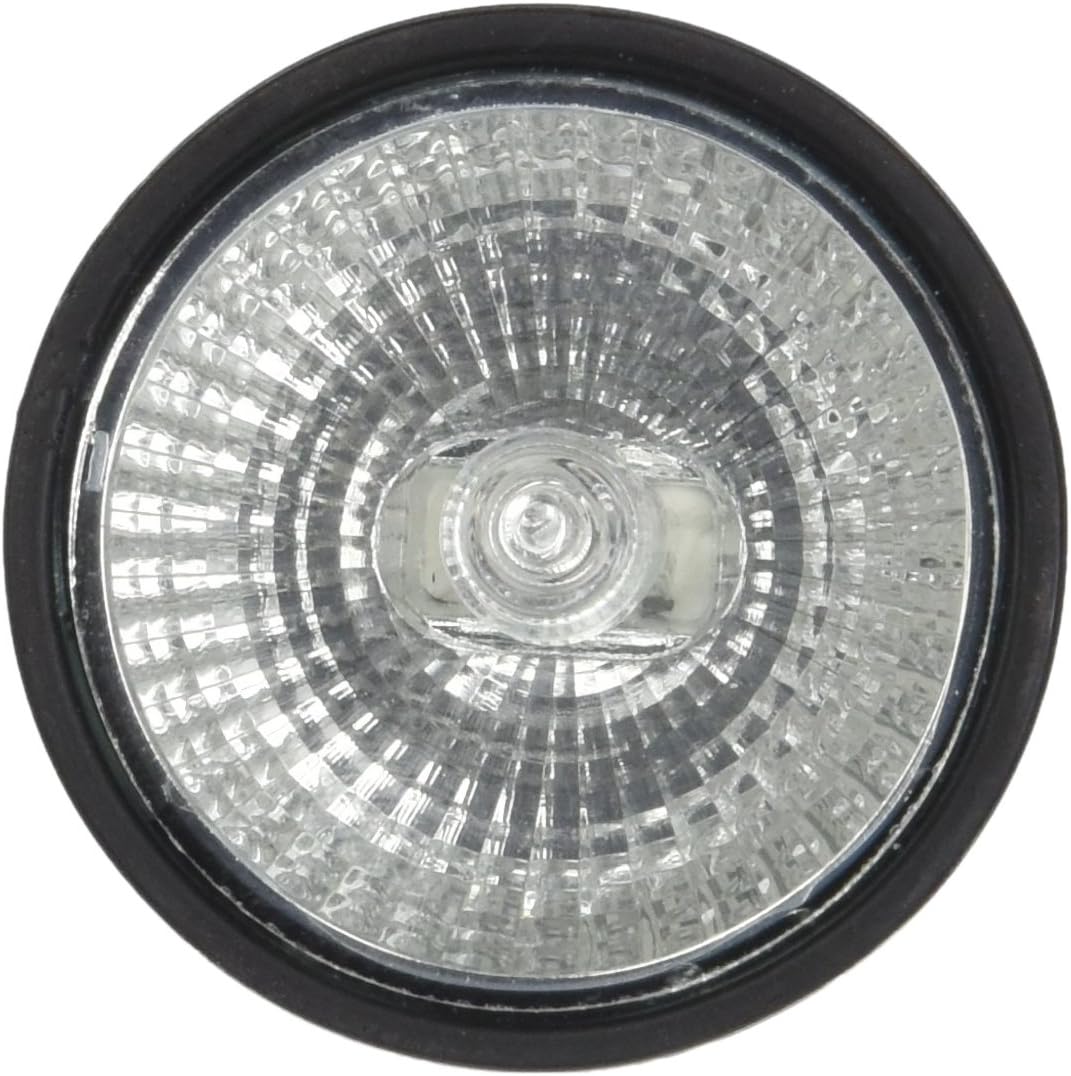 Bulbrite EXZ/BLK 50-Watt 12-Volt Halogen MR16 Bi-Pin, Black Narrow ...