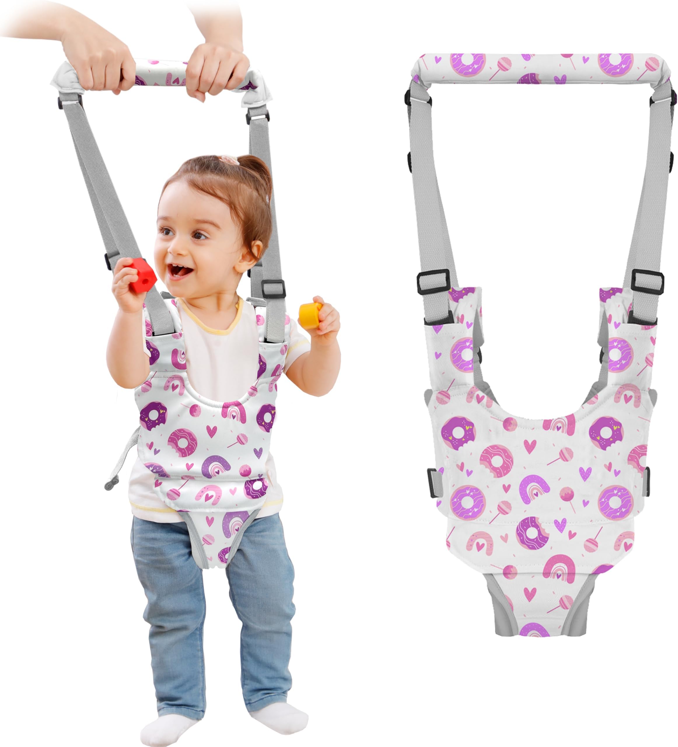 Amazon.com : Watolt Baby Walking Harness - Handheld Kids Walker Helper ...