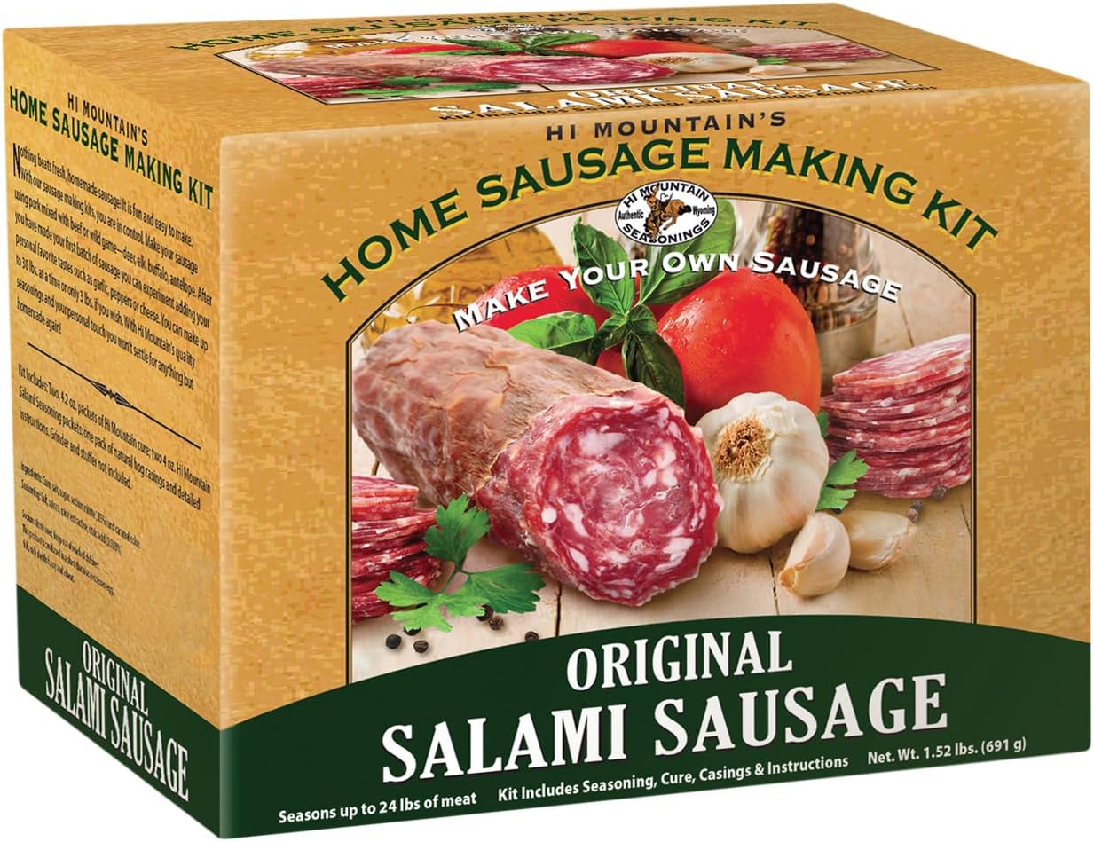 Amazon.com : Hi Mountain Seasonings - Summer Sausage Seasoning Kit with ...