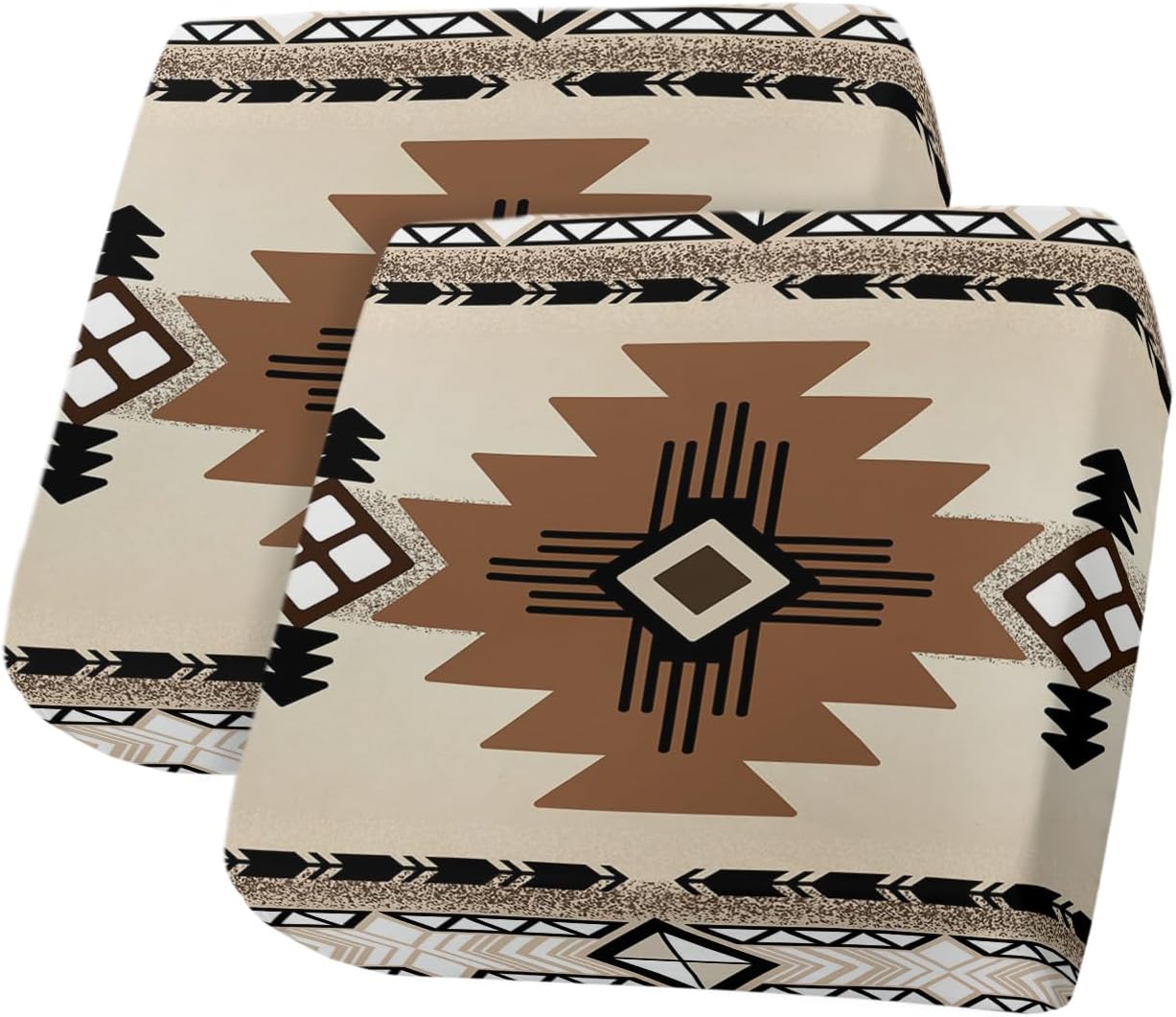 Amazon.com: Vintage Southwest Couch Cushion Covers Stretch, Washable ...
