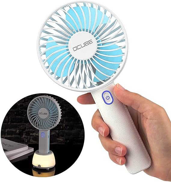 Amazon.com: OCUBE Mini Handheld Fan,Personal Portable Hand Held Fan ...