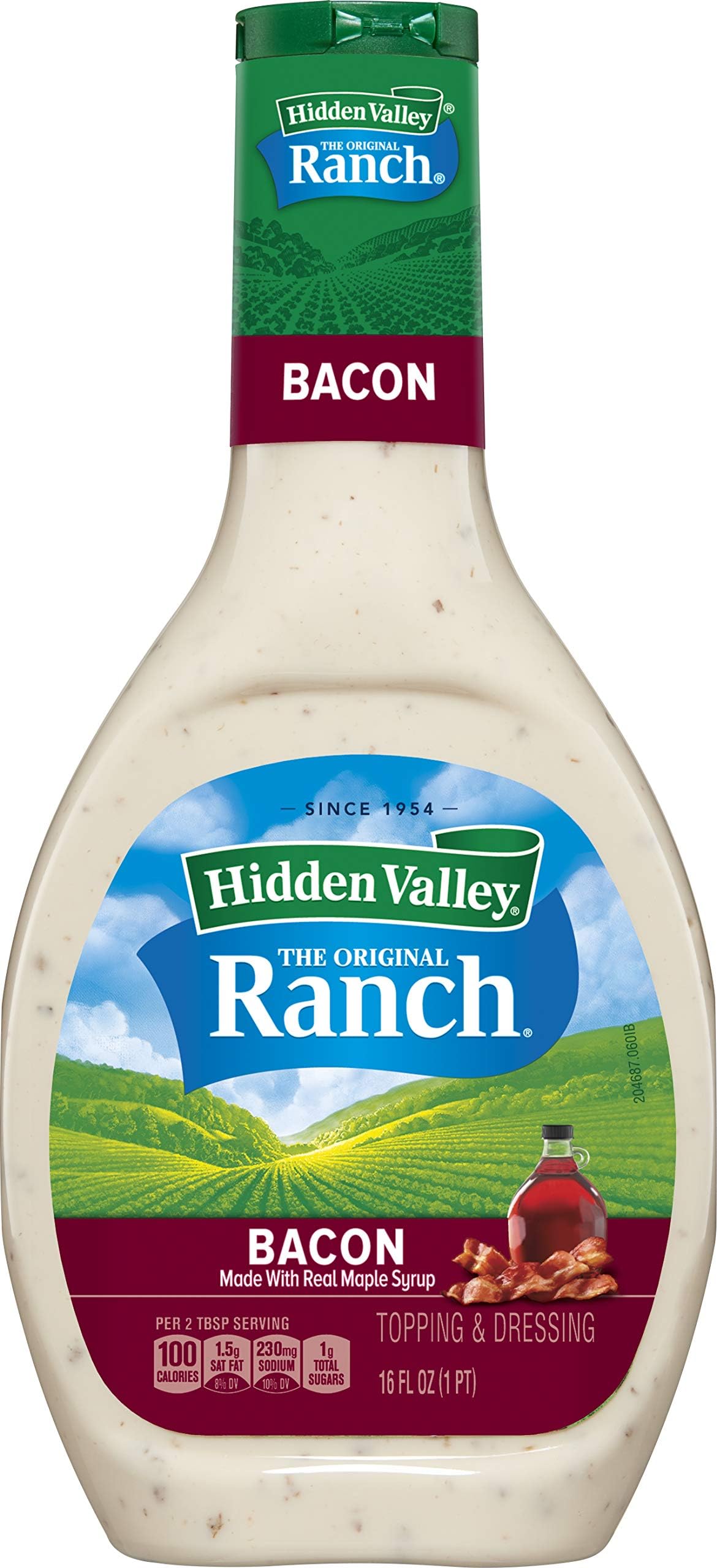 Amazon.com : Hidden Valley Green Goddess Ranch Topping and Dressing, 16 ...