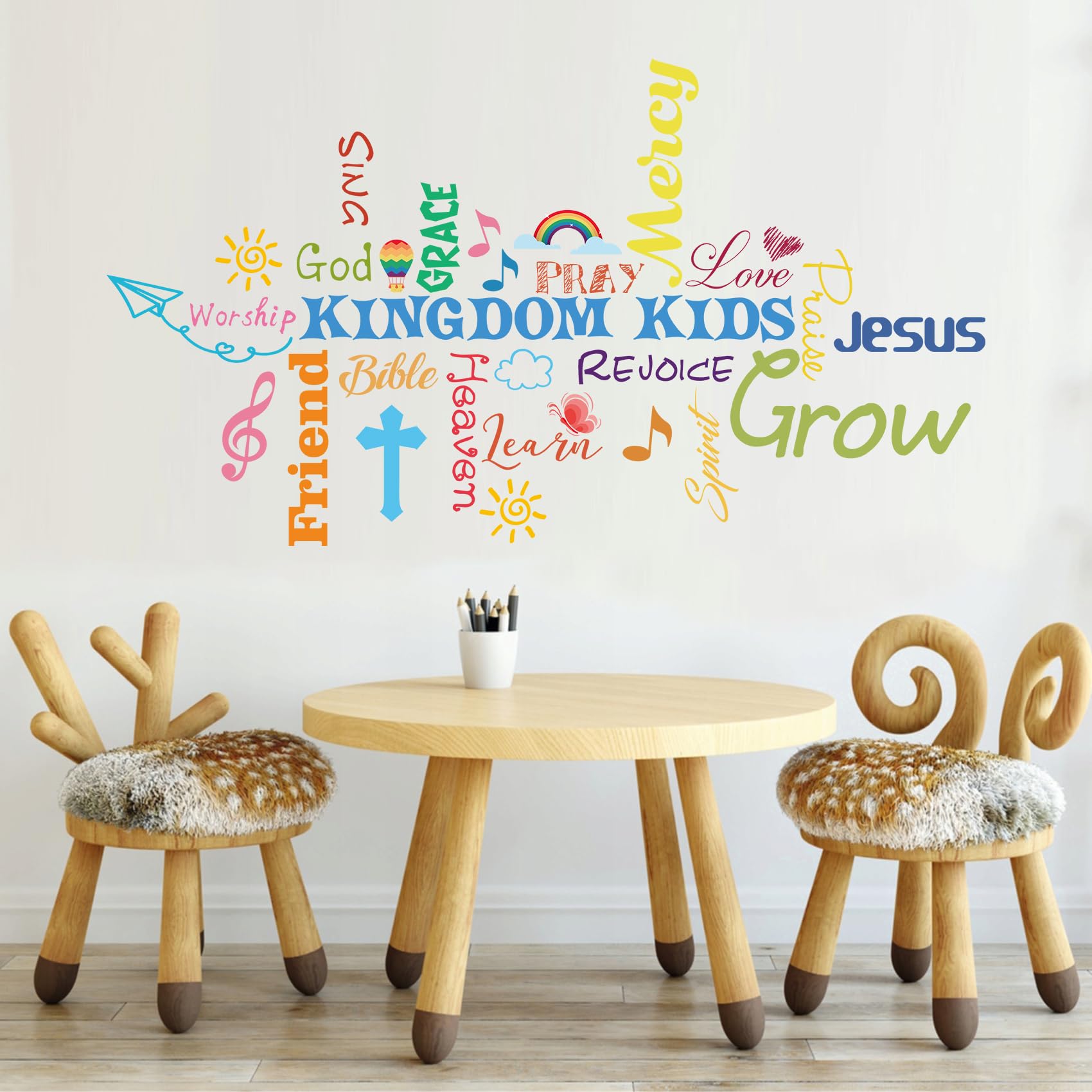 Sunday School Wall Decorations I Will Be Glad And Rejoice In You