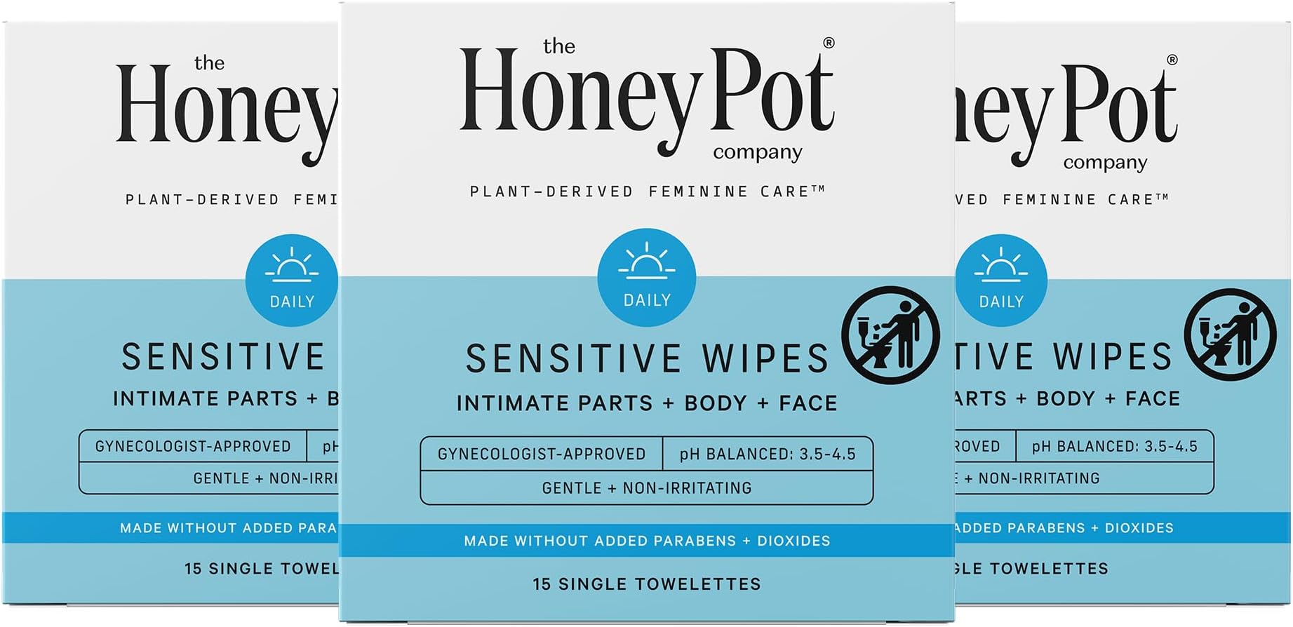 Amazon.com: The Honey Pot Company - Feminine Wipes - Indivdually ...