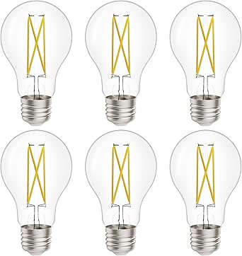 Sunco 6 Pack LED Light Bulbs A15, 7W=60W, 3000K Warm White, 800 LM ...
