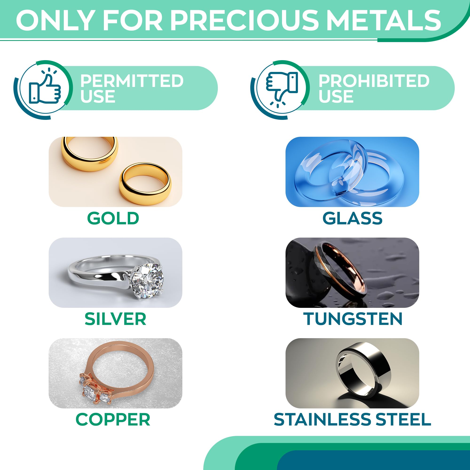 Ring Stretcher Finger Ring Size Adjuster - Wedding Band Ring Extender ...