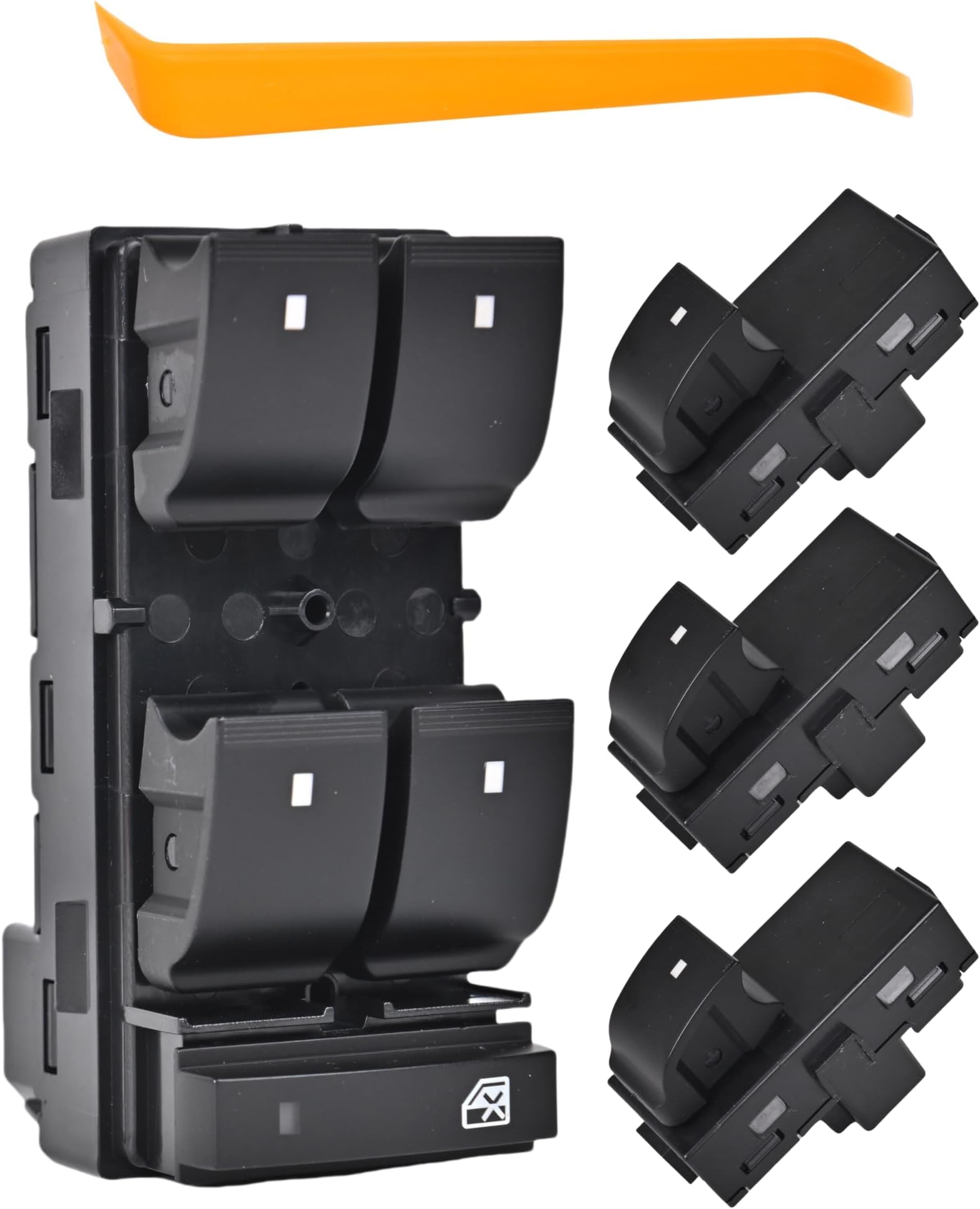 Amazon.com: Driver Side Power Master Window Switch & 3 Pcs Passenger ...