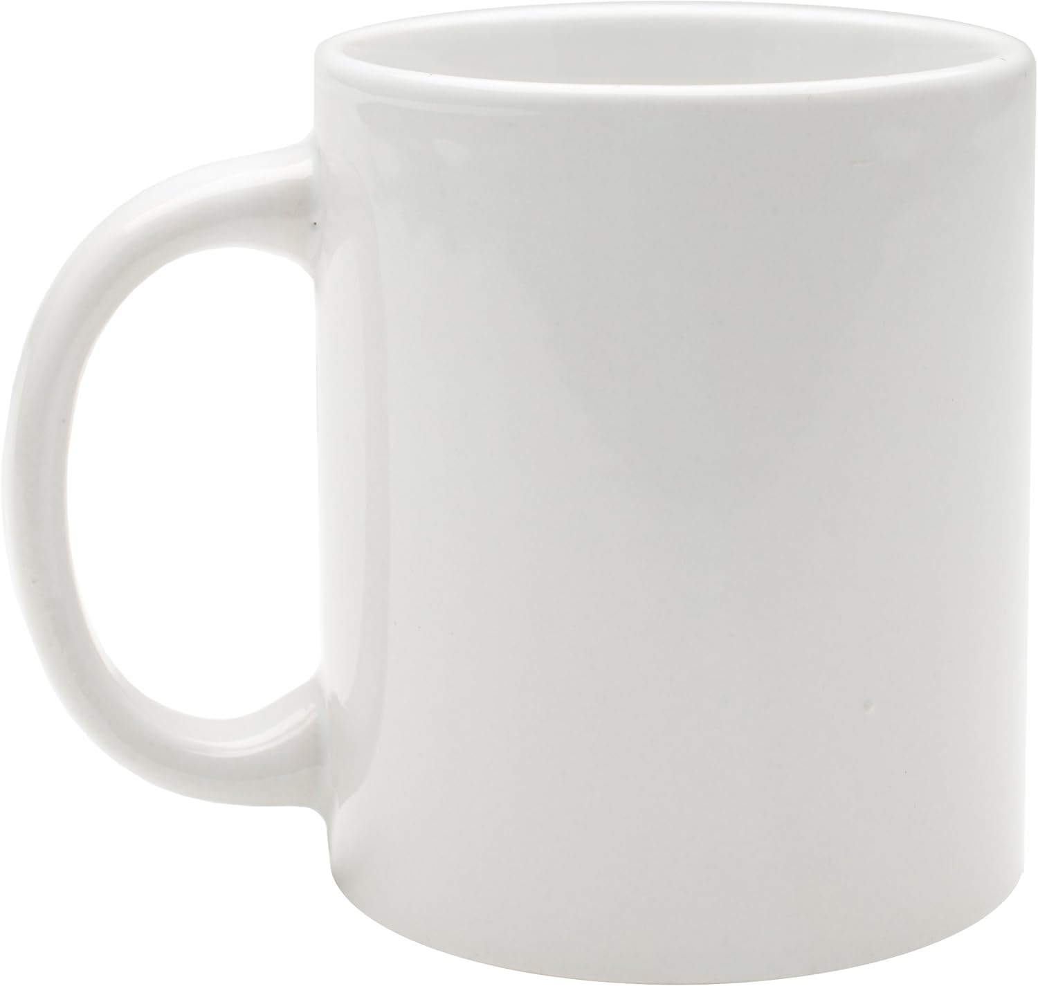 Amazon.com: Darice, White 11 oz Coffee Mug, 5 x 4 x 3.5 inches : Home ...