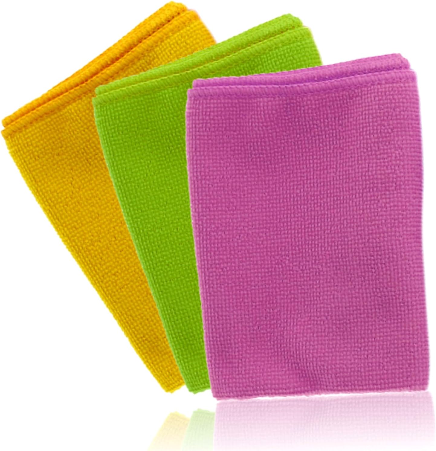 HOMESmith 4 Pack Premium Extra Large Microfibre Cleaning Cloths ...