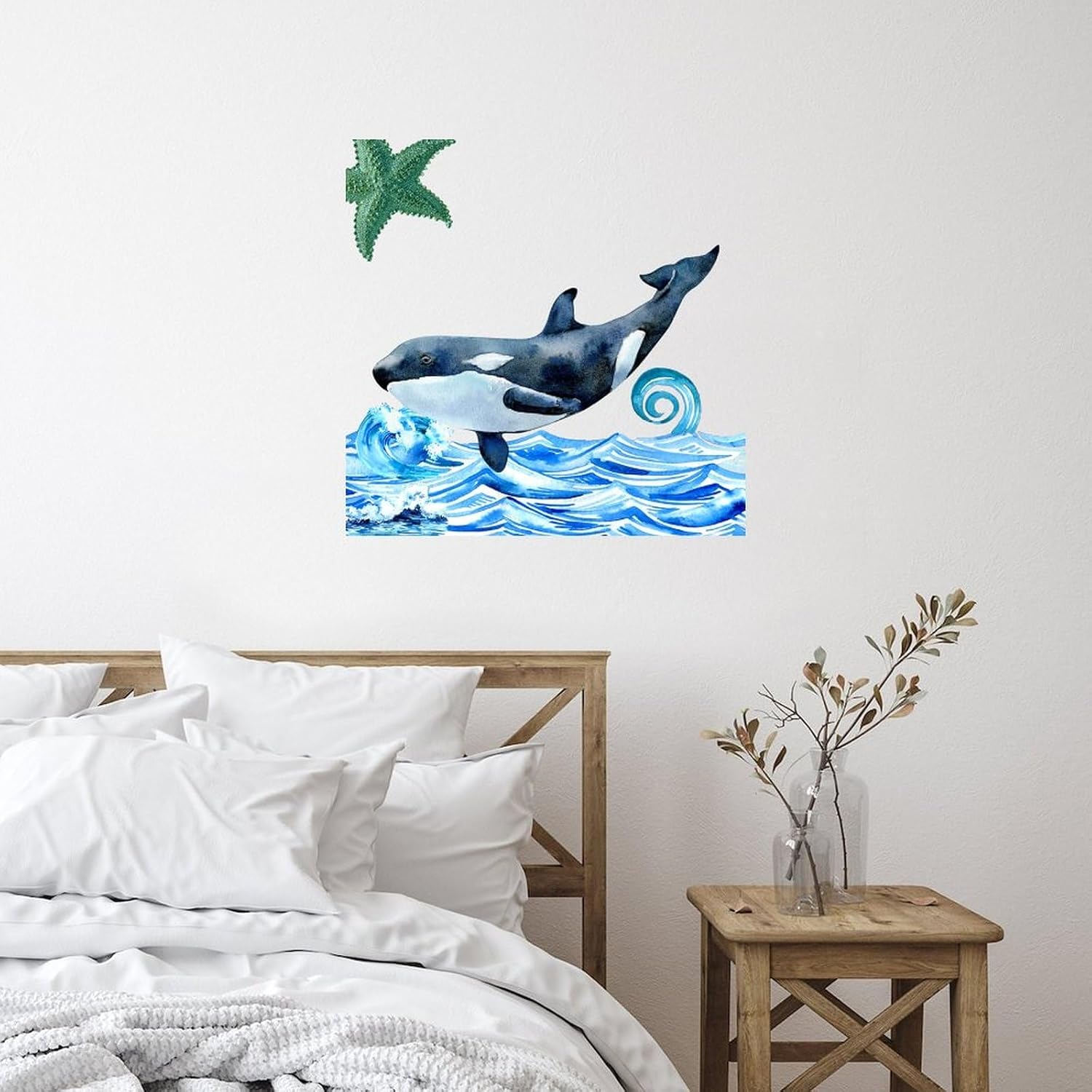 Amazon.com: Ocean Beach Nautical Theme Underwater Whale Shark Wall ...