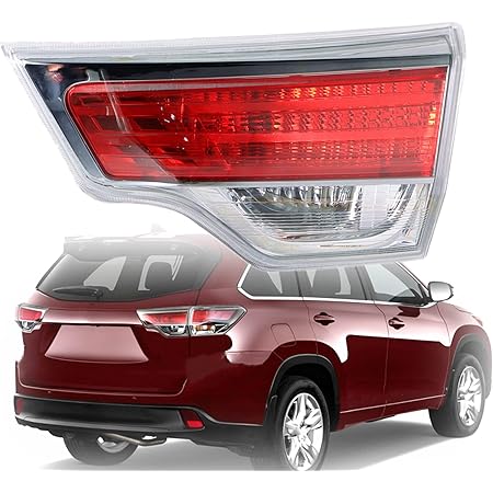 Amazon.com: For Toyota Highlander 2014 2015 2016 Inner Tail Light ...