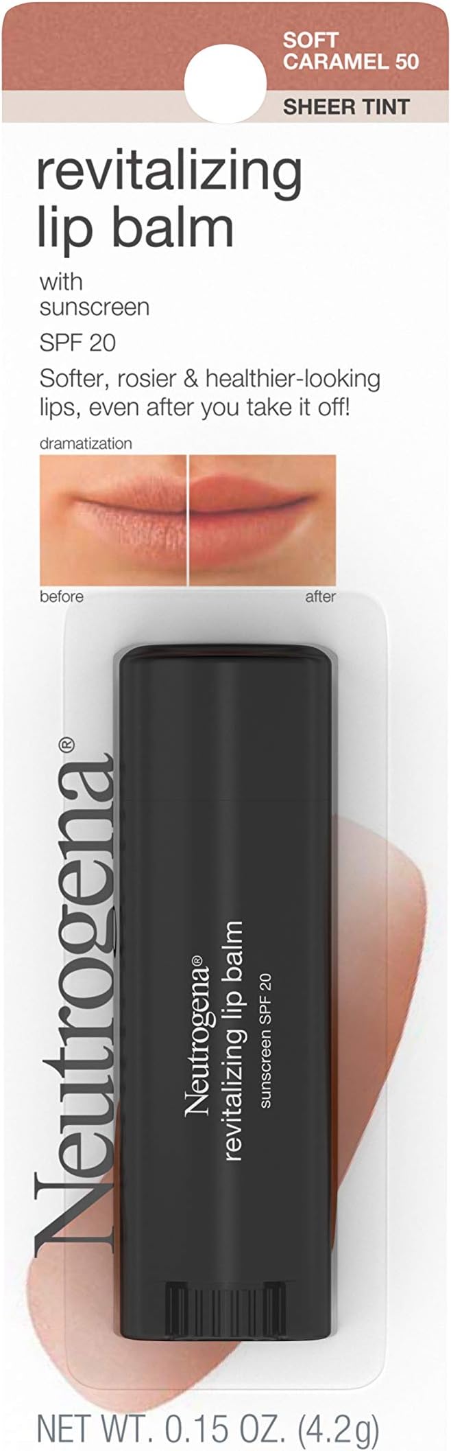 Amazon.com : Neutrogena Revitalizing and Moisturizing Tinted Lip Balm ...