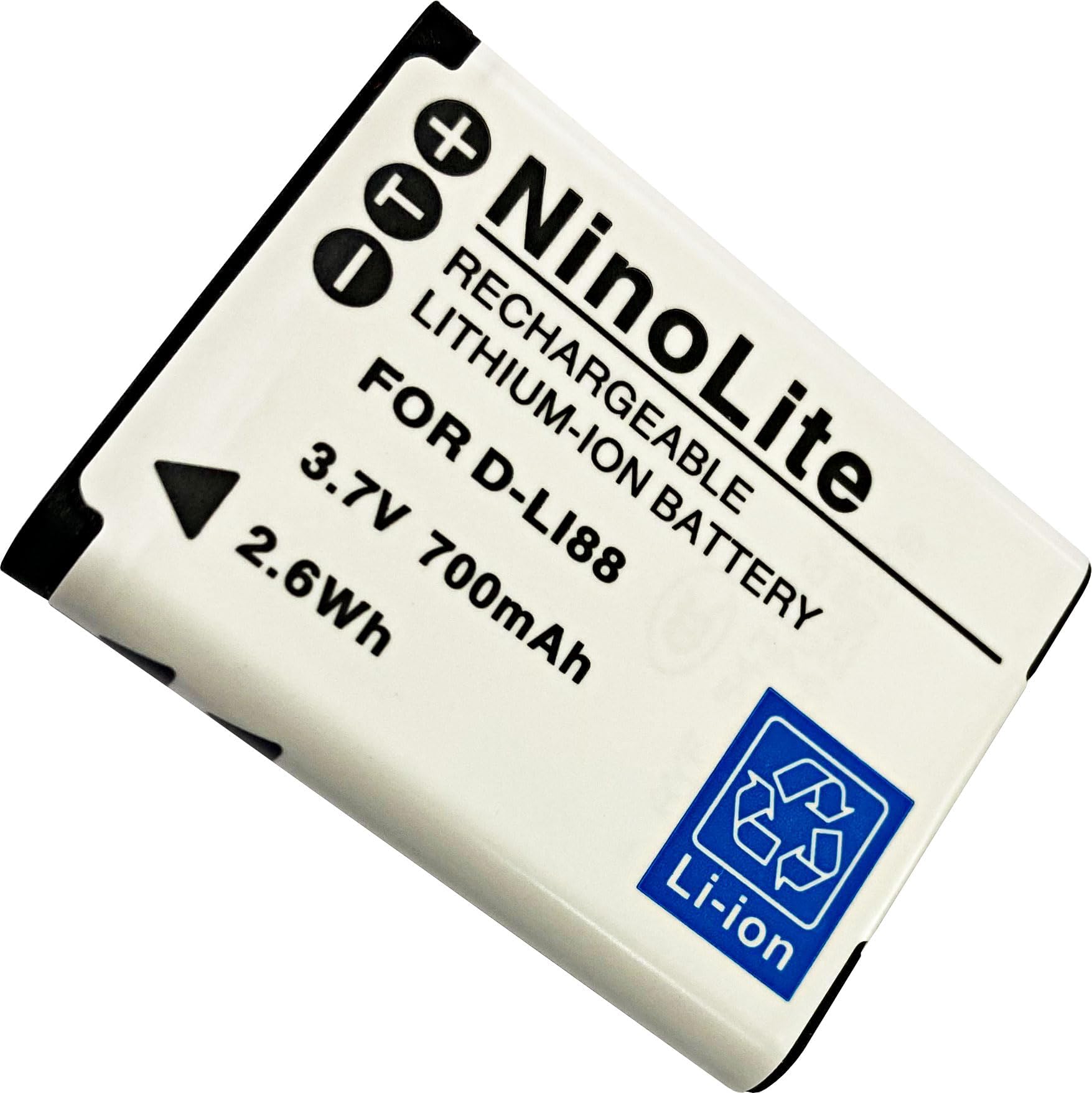 Amazon | NinoLite DB-L80 D-LI88 VW-VBX070 互換 バッテリー サンヨー ペンタックス パナソニック 各 ...