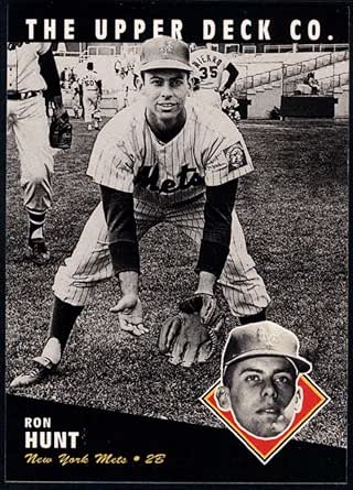 Amazon.com: Ron Hunt 1994 Upper Deck All Time Heroes #33 Mets Baseball ...