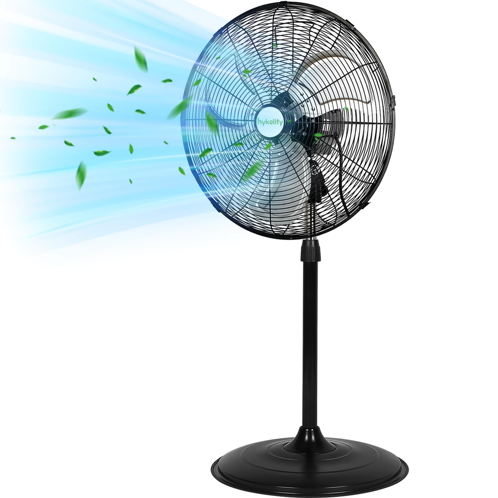 Snapklik.com : Hykolity 20" High Velocity Pedestal Oscillating Fan 5200 ...