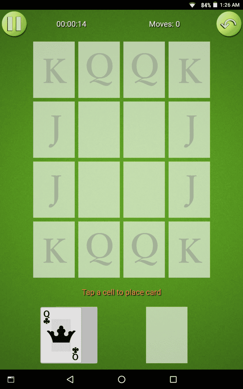 Kings in the Corners Solitaire - App on Amazon Appstore