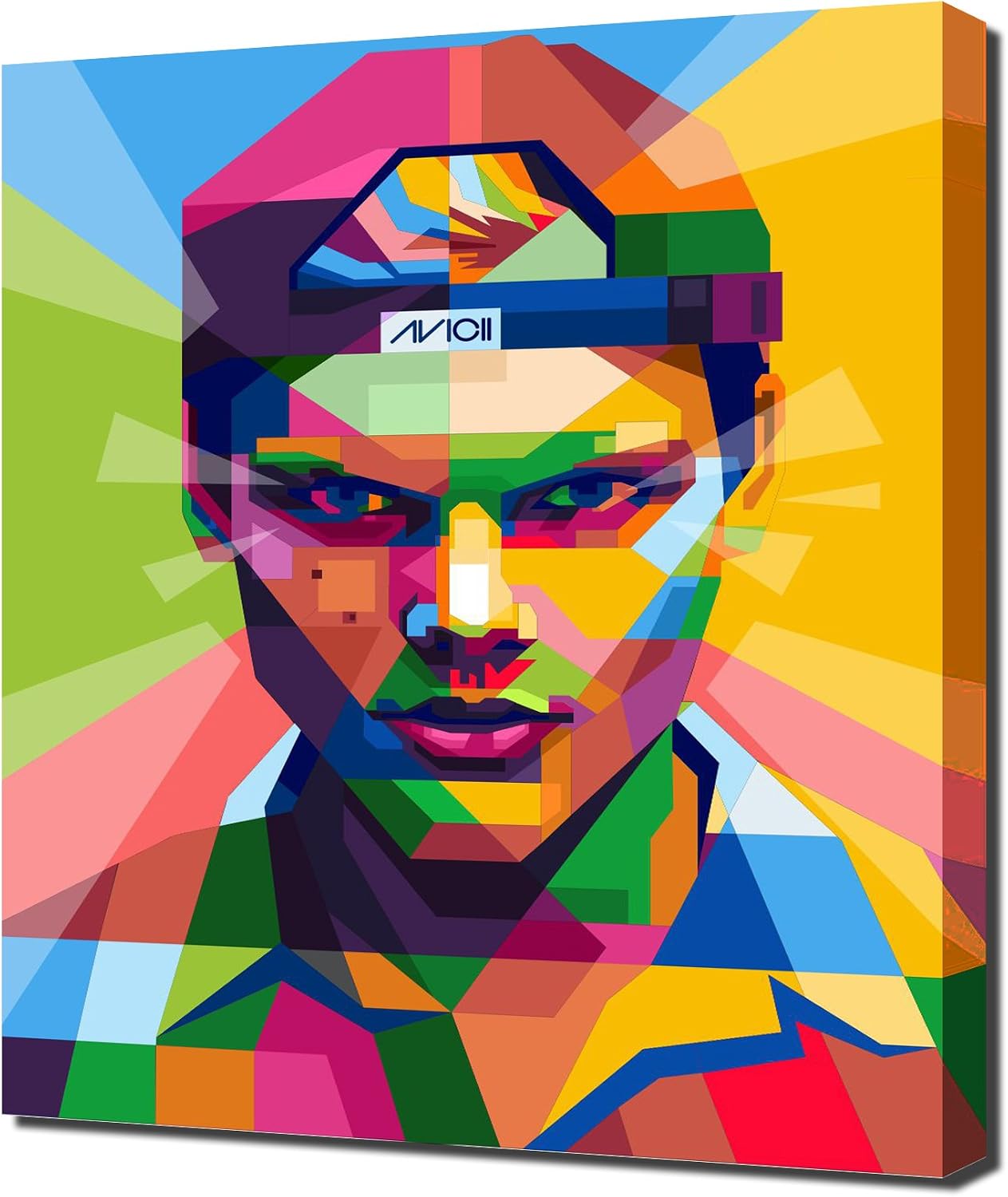 Amazon.com: Compatible With - Avicii 11 DJ - Canvas Art Print - Wall ...