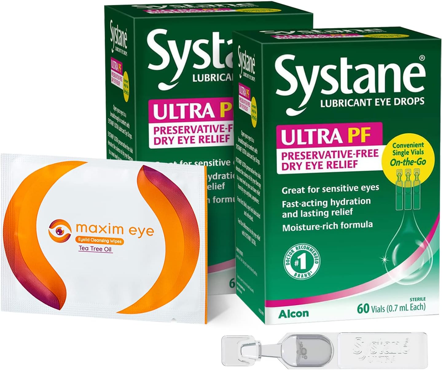 Amazon.com: Systane Complete Lubricant Eye Drops, 0.34 Fl Oz, 2 Count ...