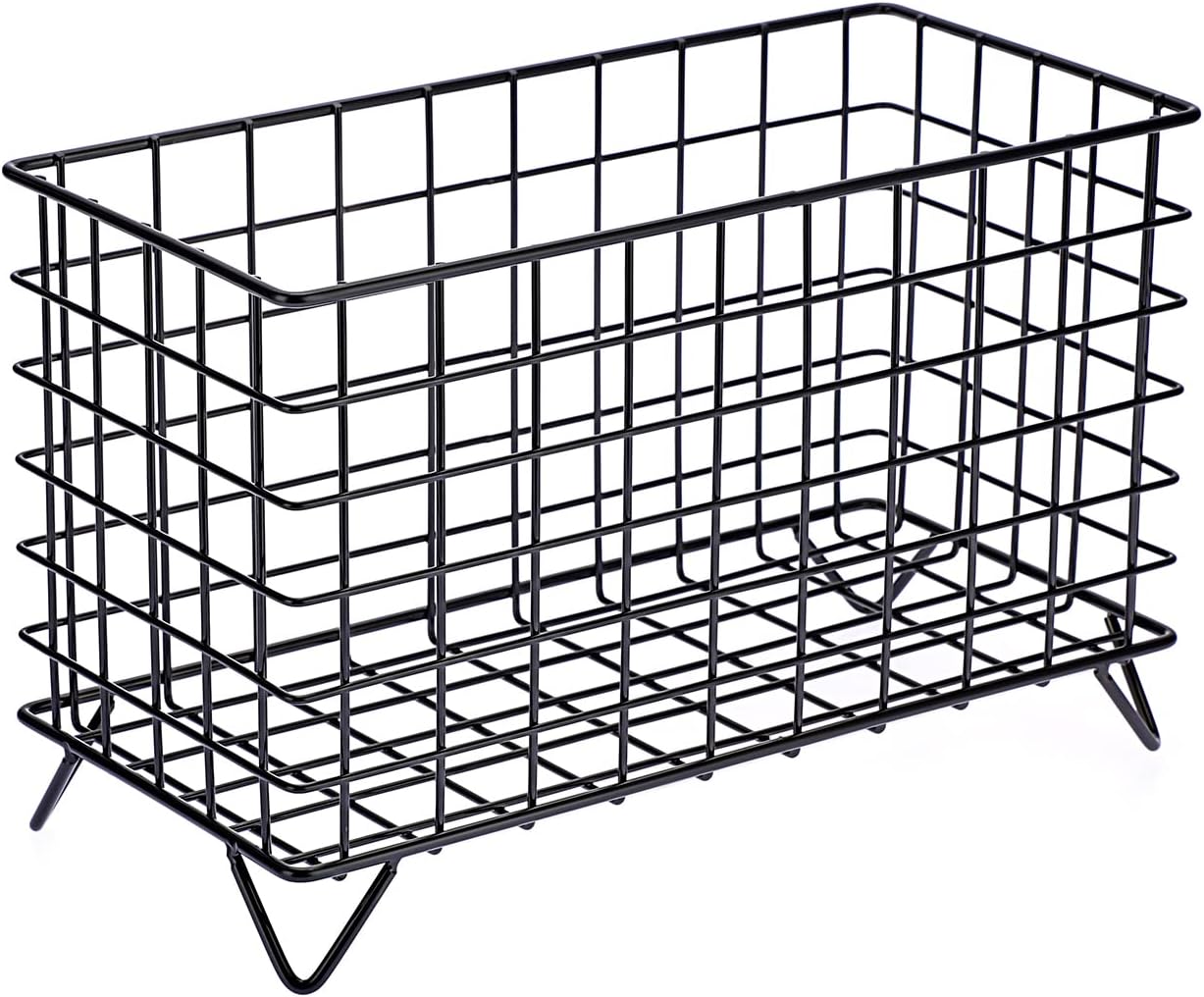 SUMNACON Metal Rectangle Coffee Pods Holder Capsule Basket, Black K Cup ...