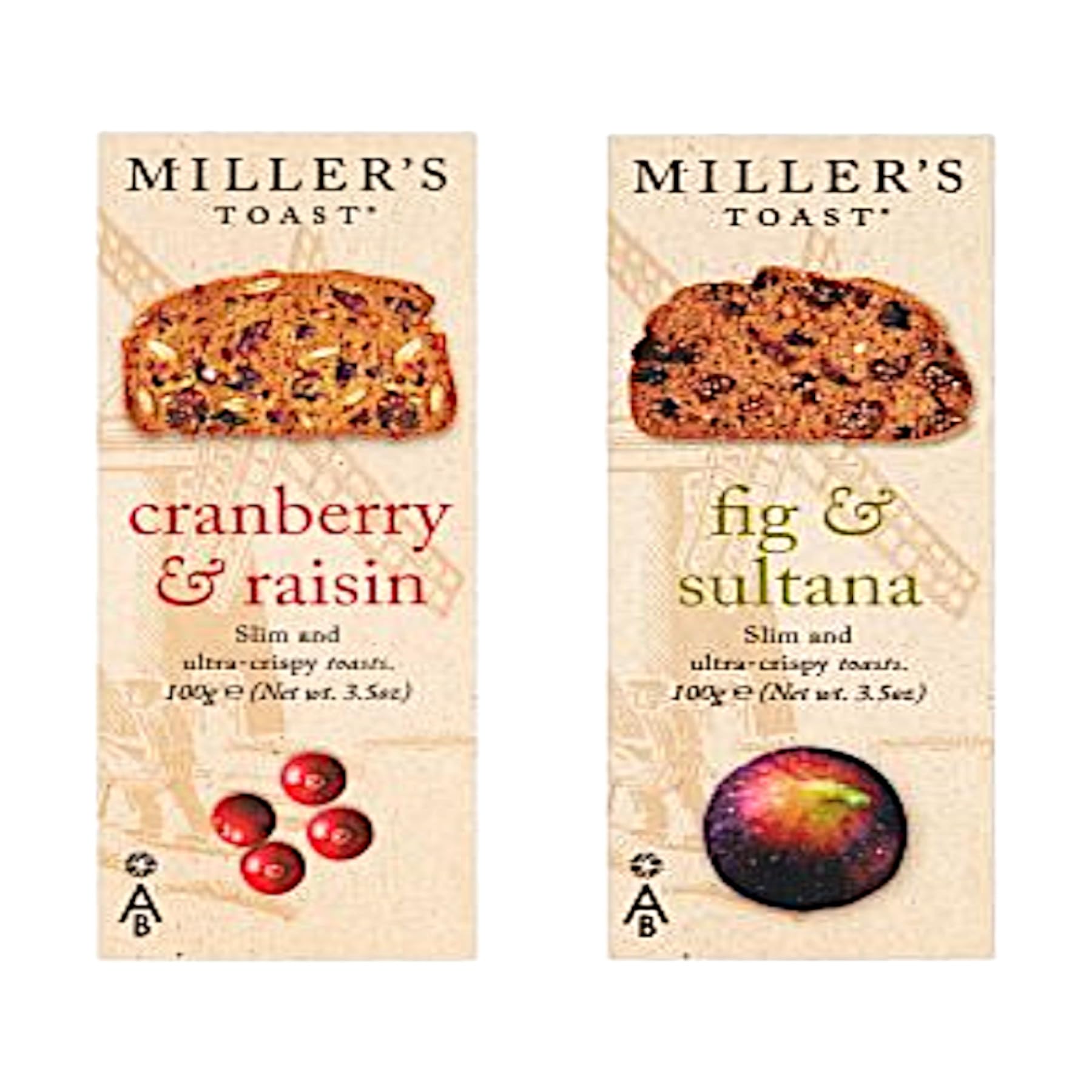 Trail Mix Miller's Cranberry Raisin Toast 100g - The Natural Grocery ...