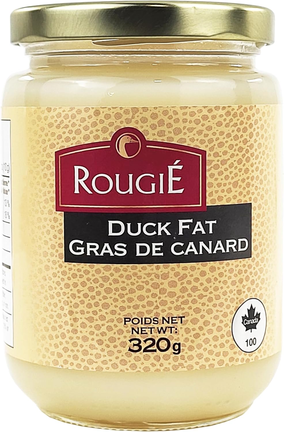 Rougié Pure Rendered Duck Fat from Free-Range Quebec Ducks