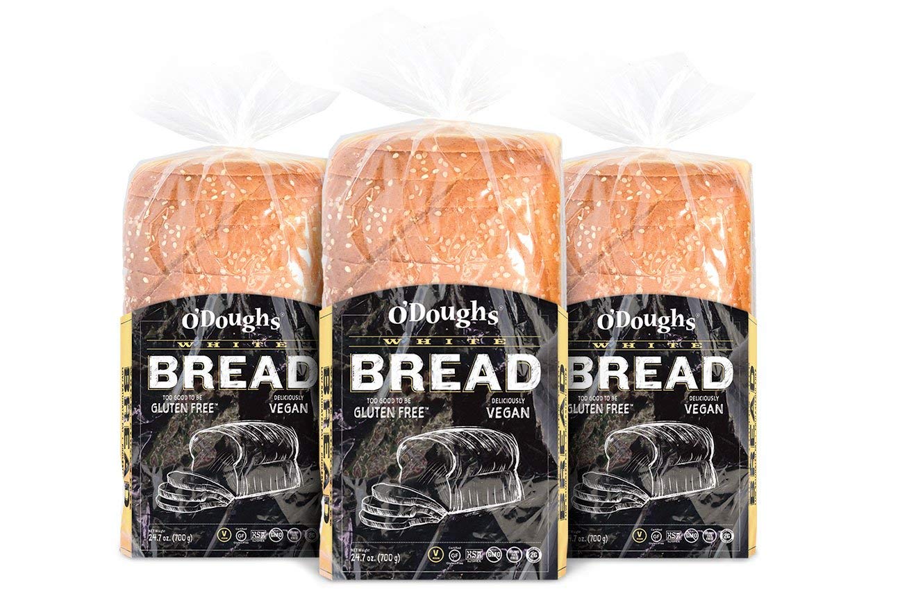 Amazon.com: O'Dough Gluten Free White Bread Loaf, 24.7 Ounce [6 Packs]