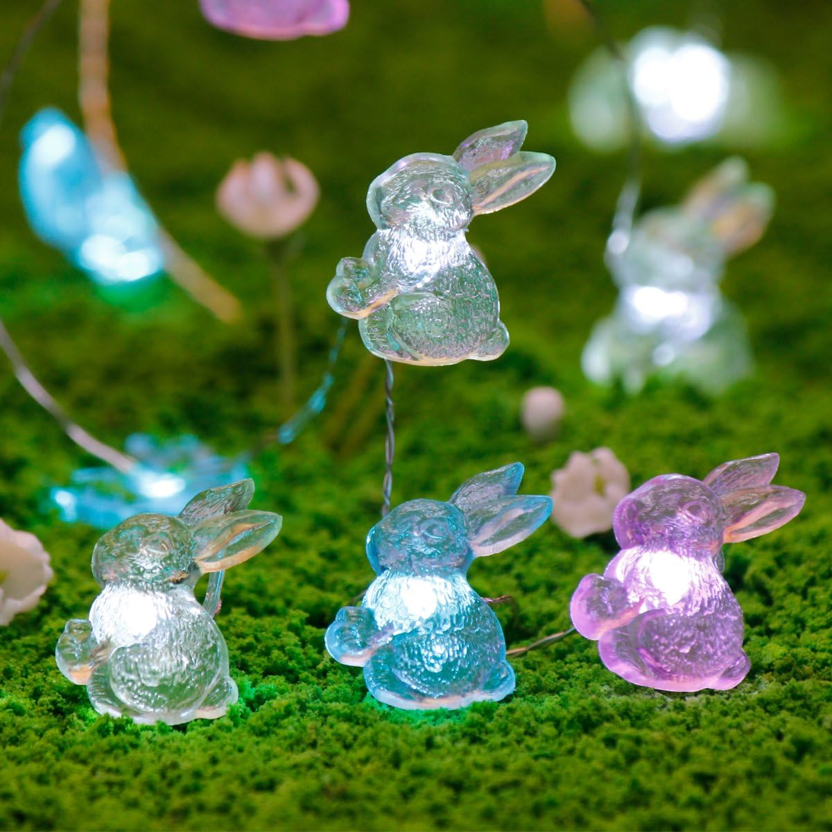 Amazon.com: Easter Decoration Lights, Impress Life Rabbit Bunny Festive ...